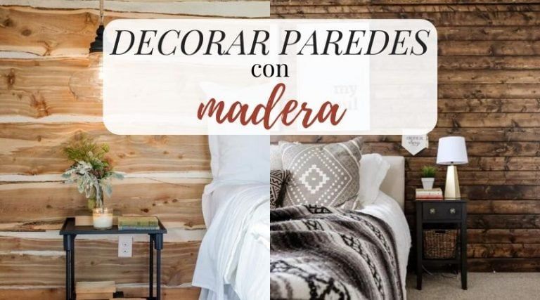 Cómo decorar las paredes con madera: proceso y resultados